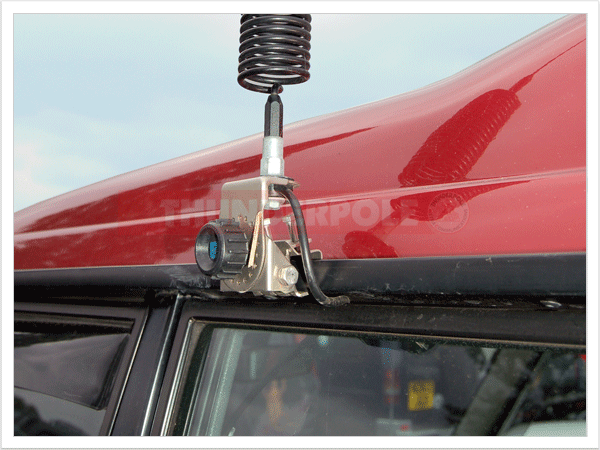 CTE Stainless Steel Gutter Mount | THUNDERPOLE